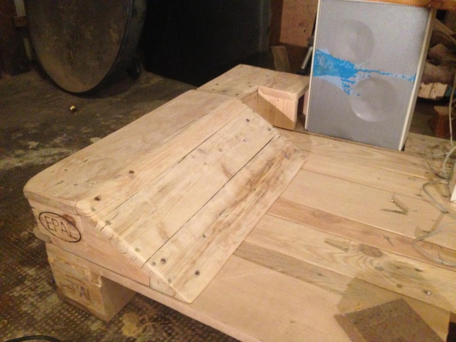 Steampunk pallet desk (with server) part 1 - Pallet Furniture